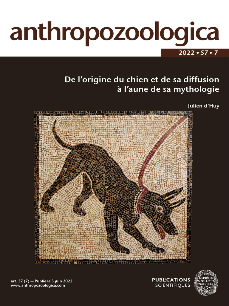 De L'origine Du Chien Et de Sa Diffusion | PDF | Domestication | Chiens