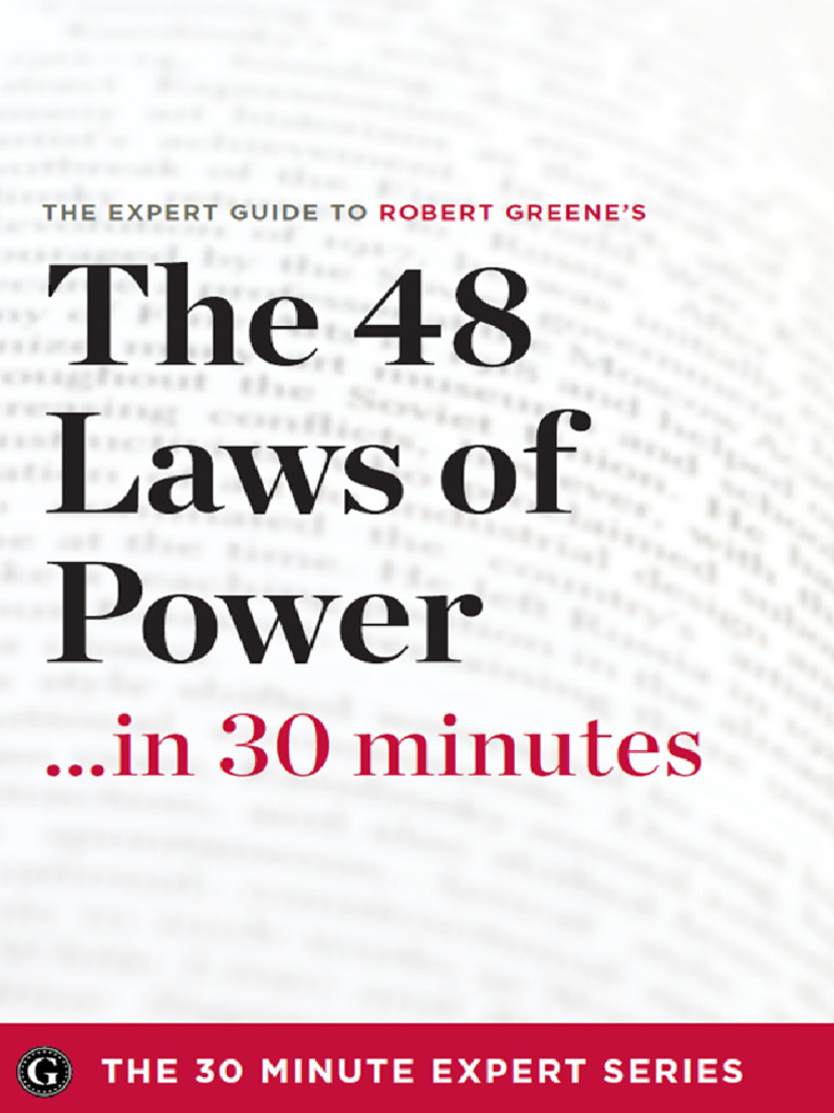 OceanofPDF - Com The 48 Laws of Power in 30 Minutes - The 30 Minute ...