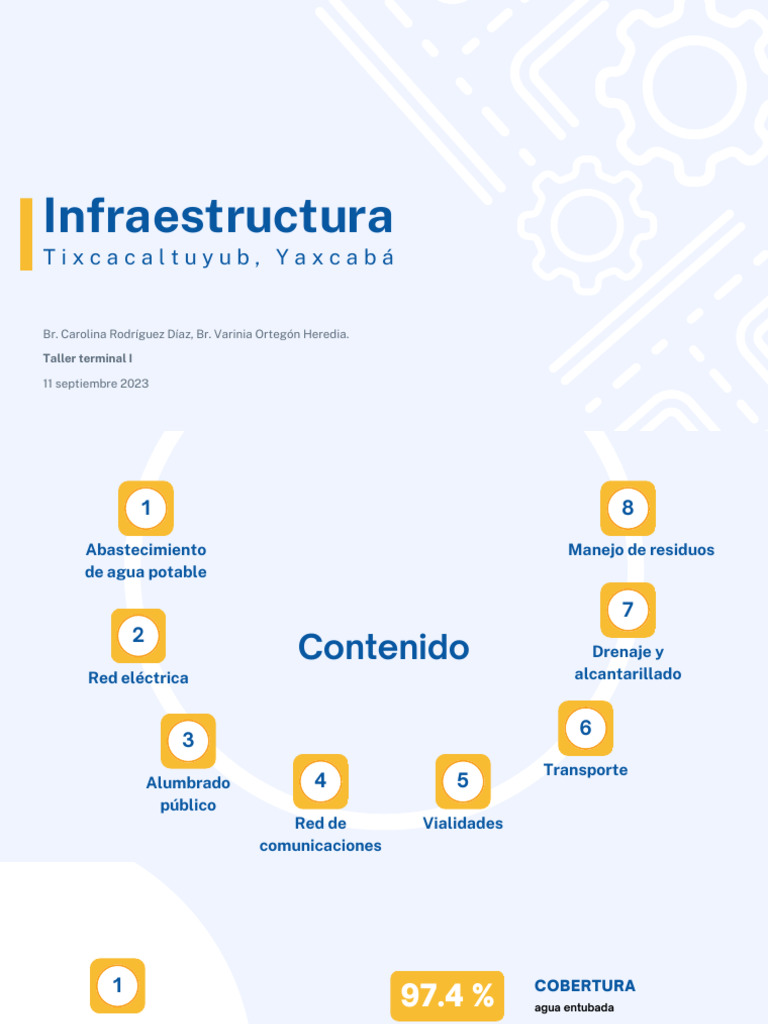 Infraestructura de Tixcacaltuyub | Descargar gratis PDF | Alcantarillado | Residuos