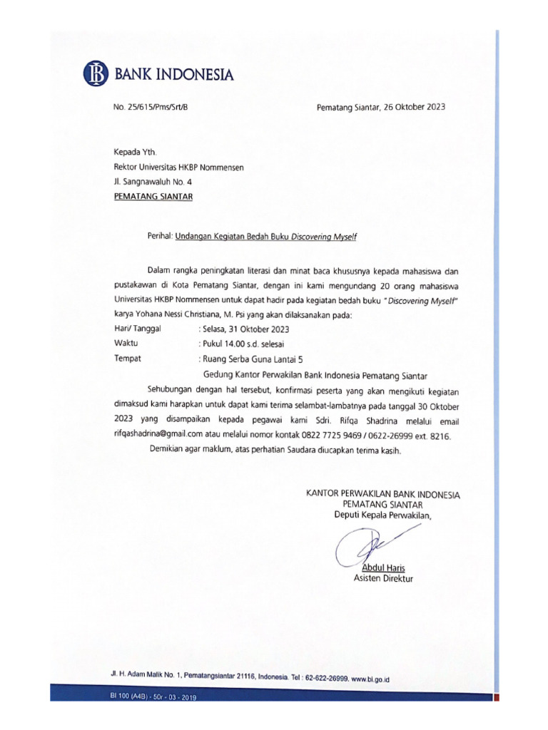 Bank Indonesia | PDF