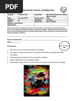 Creative Arts - Visual Arts - Grade 8 - Practical Assessment - Memo ...