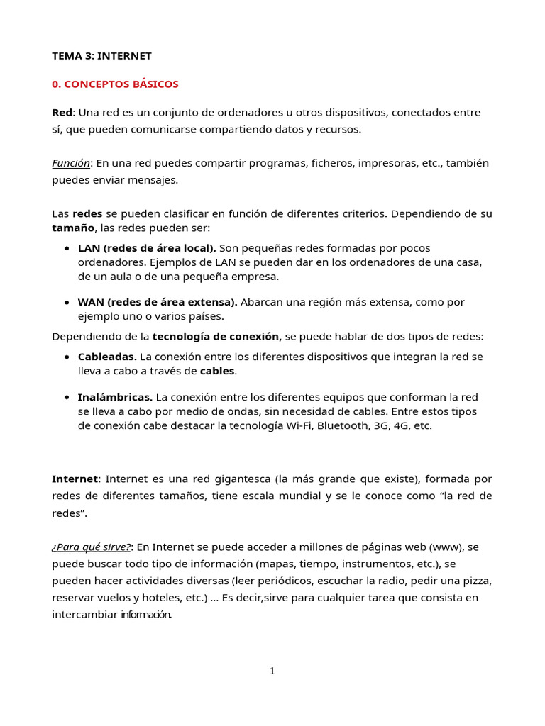 T3 Internet | PDF | Internet | Red mundial