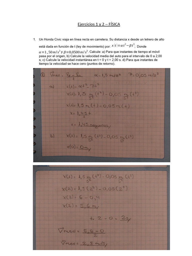 Ejercicios 1 Y 2 Pdf