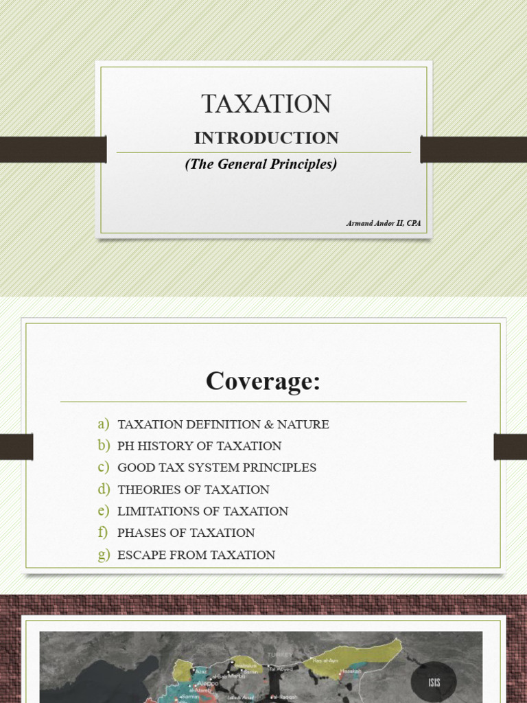 Taxation Introduction | PDF | Taxes | Internal Revenue Service