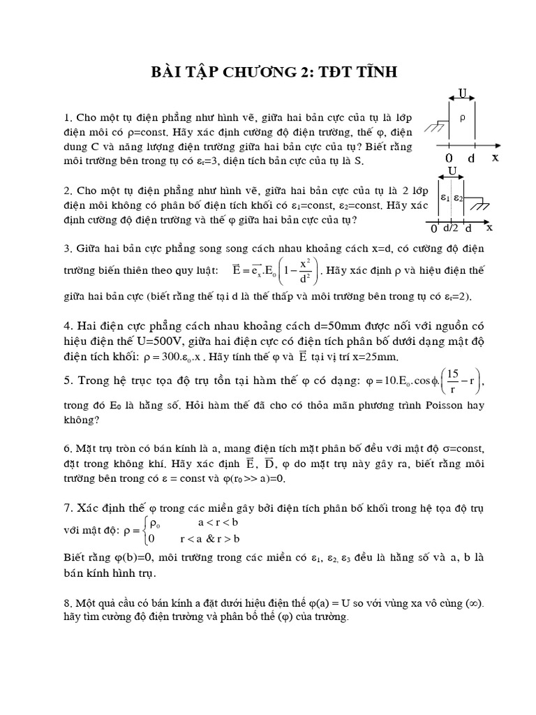 Bai Tap Chuong 2 | PDF