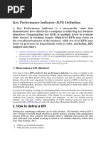 Key Performance Indicators For The Police | PDF | Performance Indicator ...