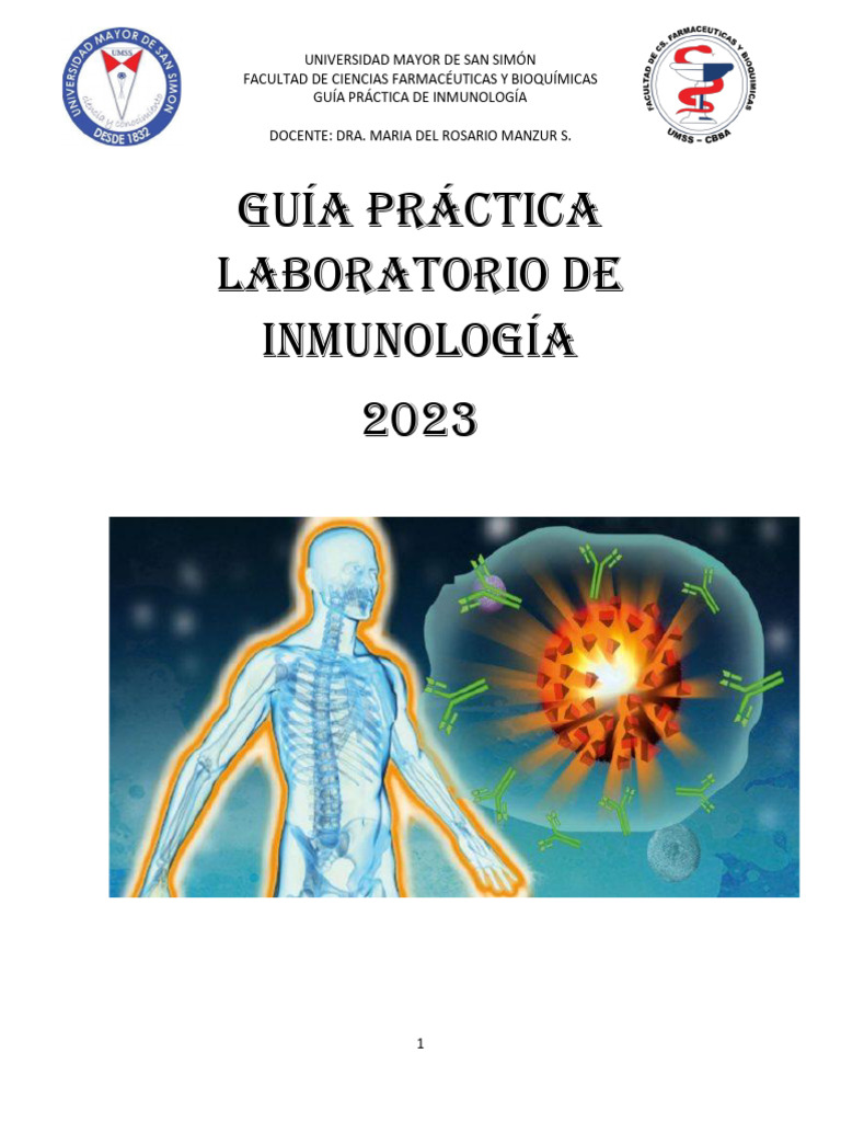 Guía Práctica de Inmunología 2023 | PDF | Elisa | Tipo de sangre
