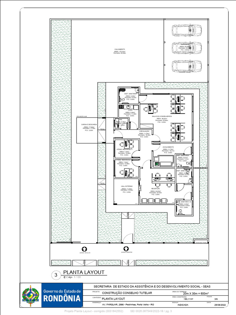 Planta Conselho Tutelar | PDF