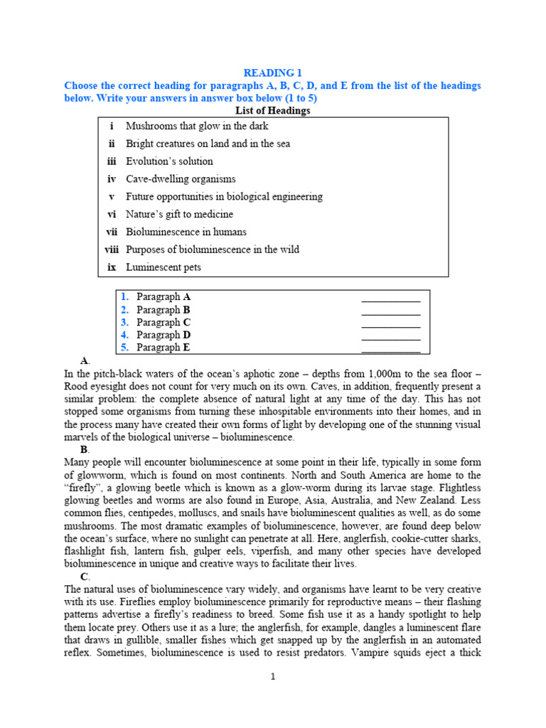 Reading Form 4 | Download Free PDF | Galápagos Islands