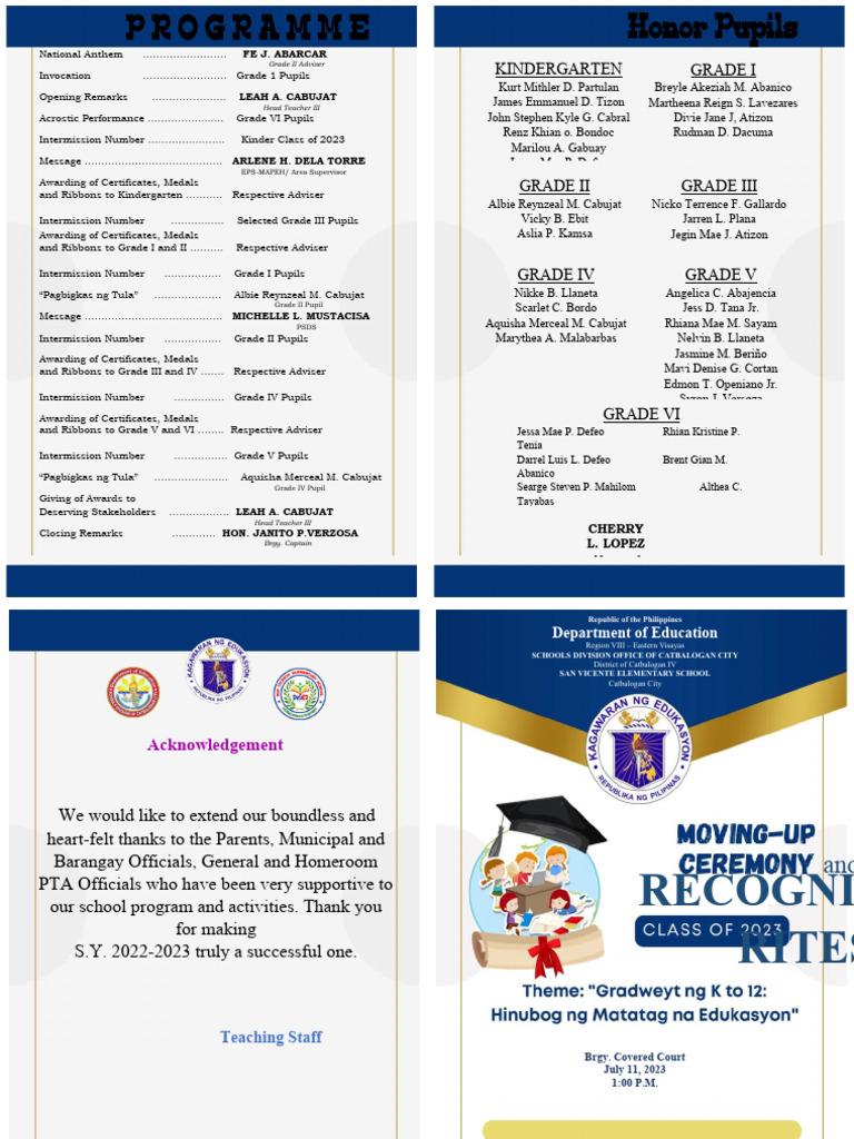 Program Recognition | PDF | Educational Institutions | Schools