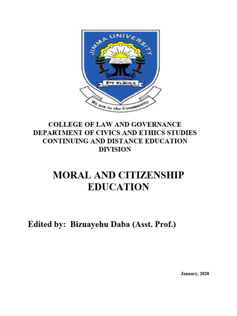 Moral and Citizenship Education Guide | PDF | Morality | Citizenship