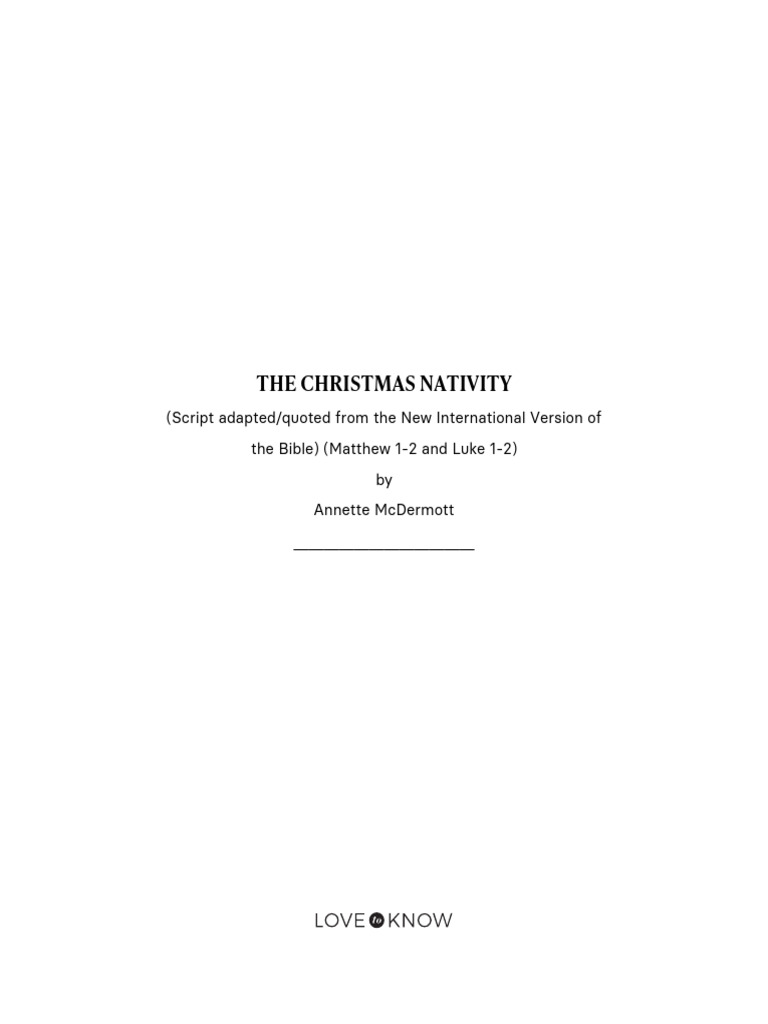 Christmass Drama | PDF | Biblical Magi | Mary, Mother Of Jesus