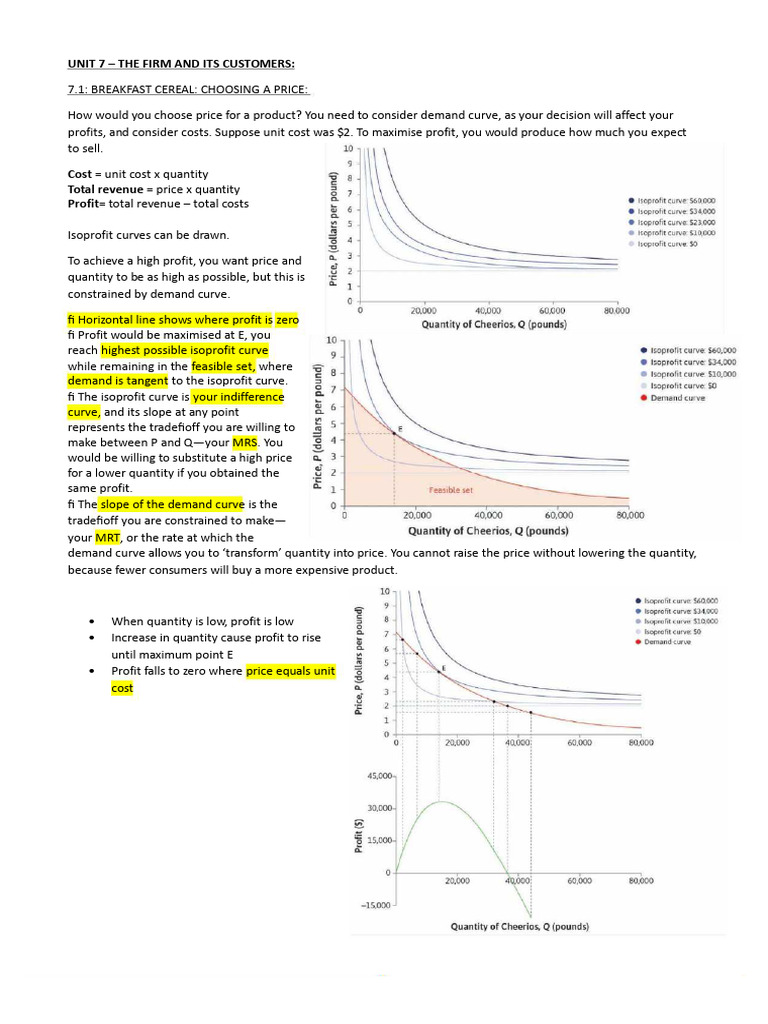Unit 7 Notes Core Economy Textbook Compress | PDF | Economies Of Scale ...