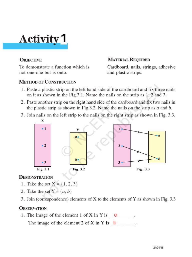 Lab Manual Activities For Term-I | PDF | Function (Mathematics ...