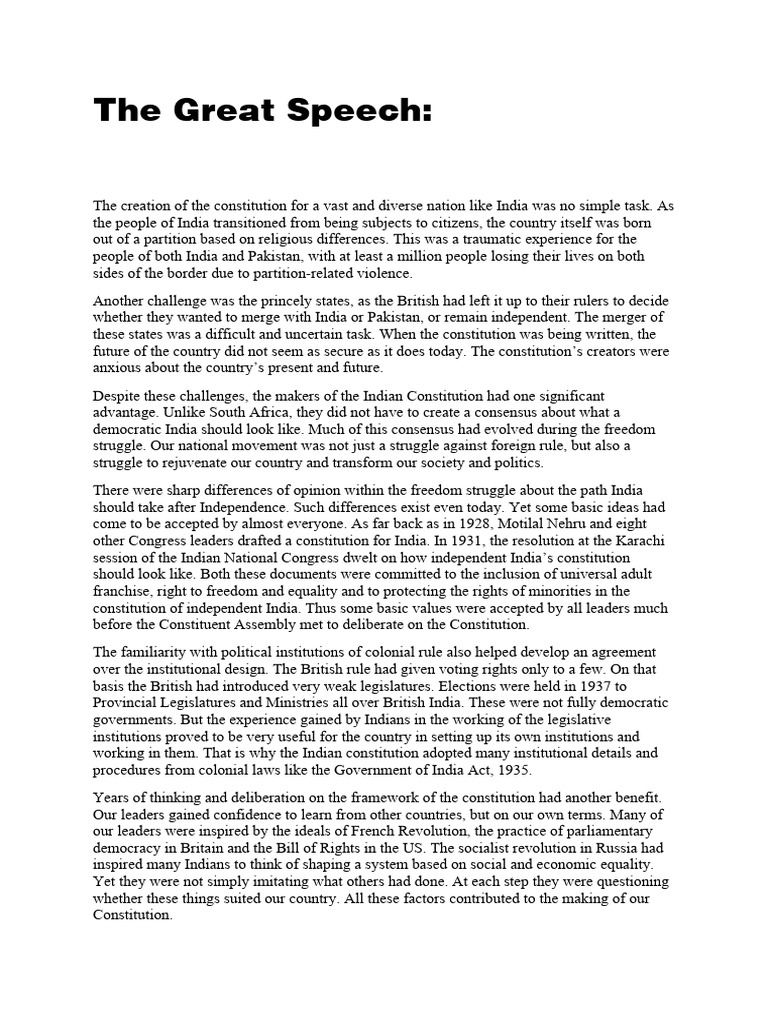 An Introduction To Democracy | PDF | British Raj | Constitution