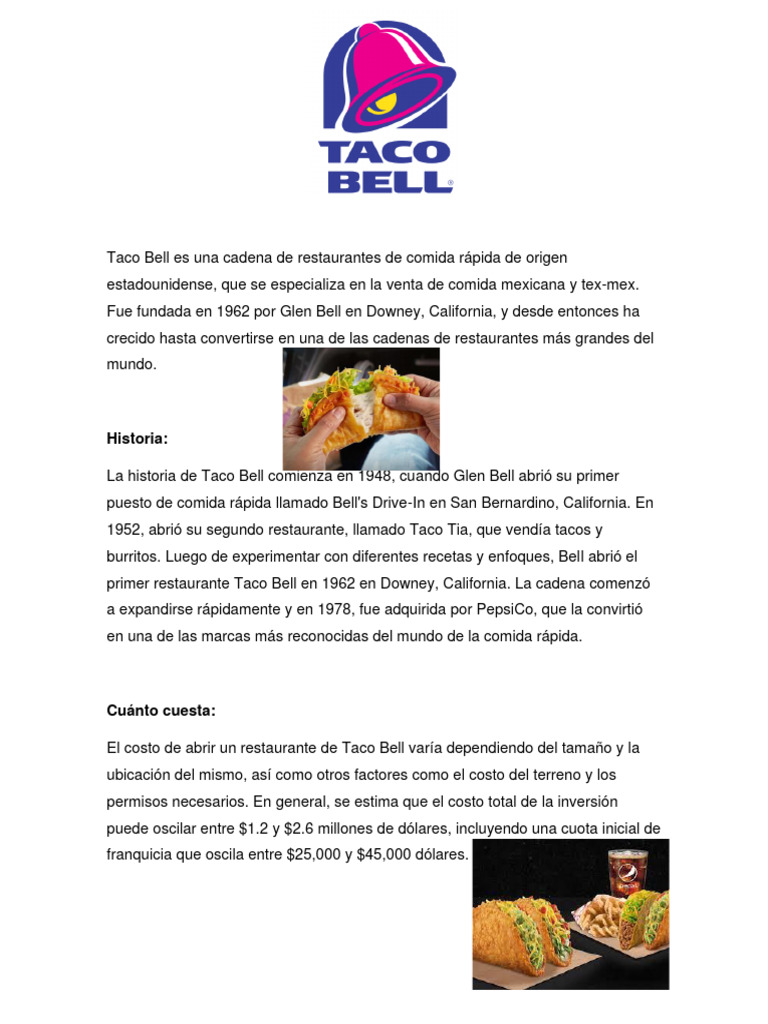 Taco Bell | PDF