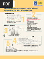 Commission Structure For Lic Plans Wef 01.10.2024 | PDF