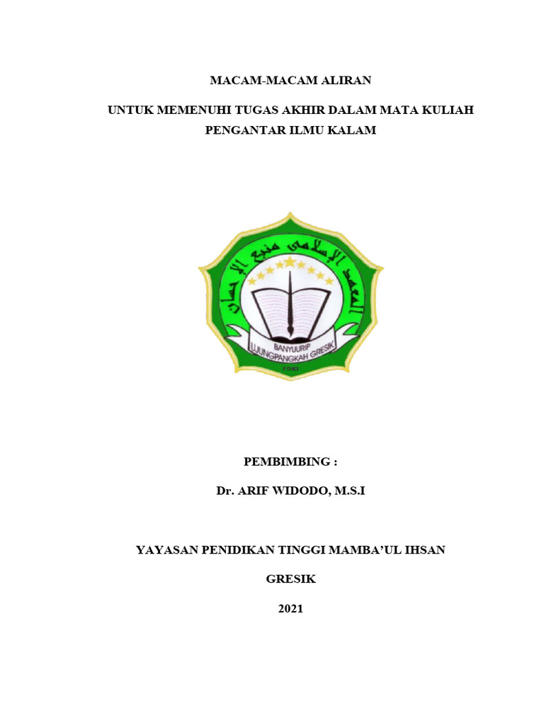 01.aliran Maturidiyah | PDF