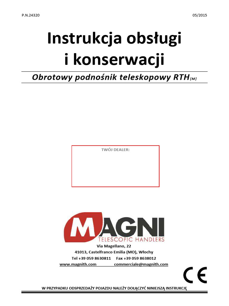 Magni RTH MTU - PL | PDF