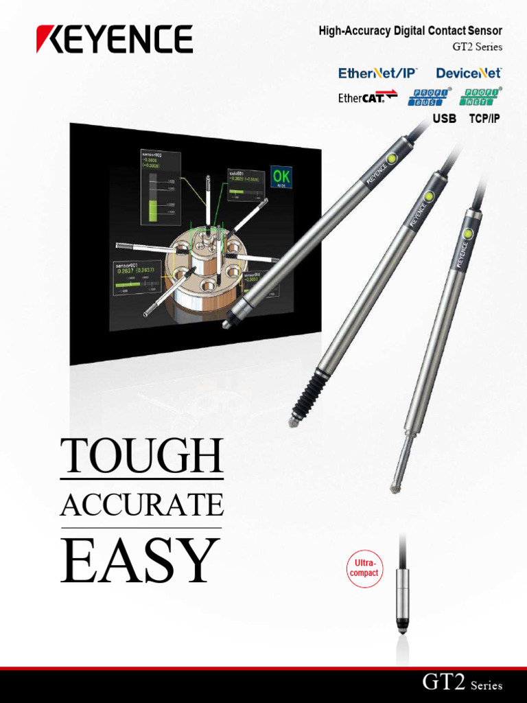 Keyence Sensor GT2 Datasheet - Optimize | Download Free PDF | Microsoft ...