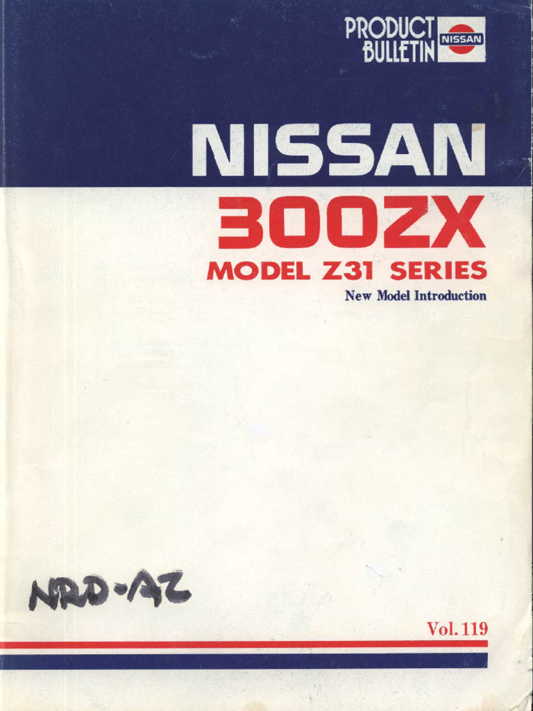 1984 Z31 Model Intro | PDF