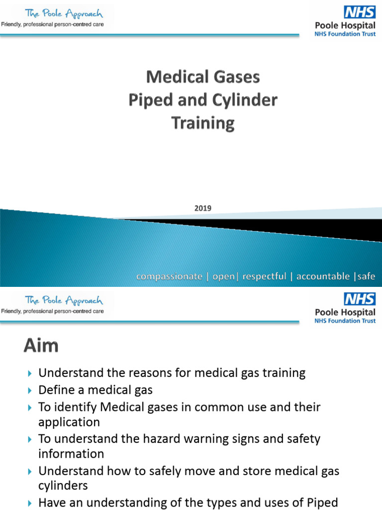 Medical Gas Training | PDF | Gases | Clinical Medicine