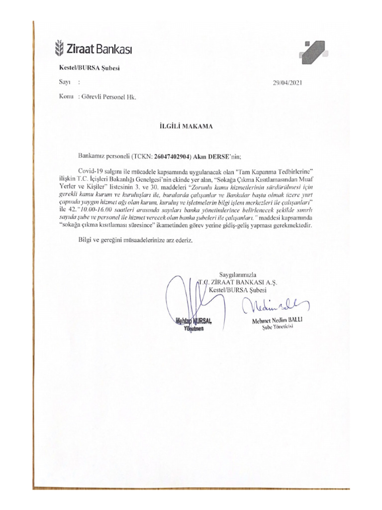 Ziraat Bankasi | PDF