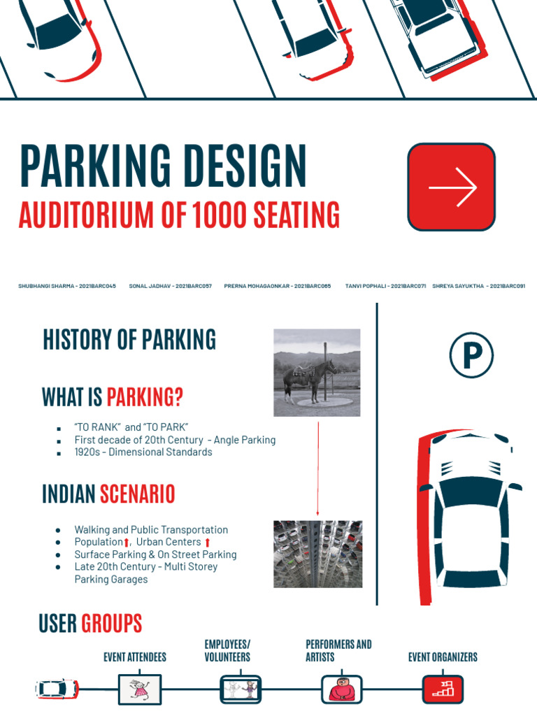 Design - Group 9 - Parking | PDF | Parking | Parking Lot