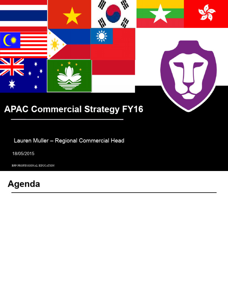 APAC Growth Strategy FY16 | PDF | Facebook | Law Firm
