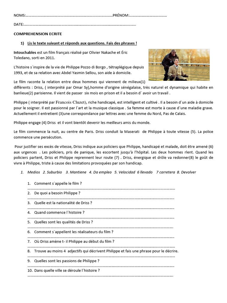 Compréhension Orale Et Écrite U1 | PDF | Jeux et activités