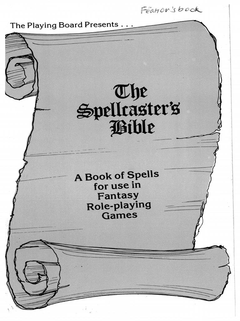 1979 - The Spellcasters Bible | PDF