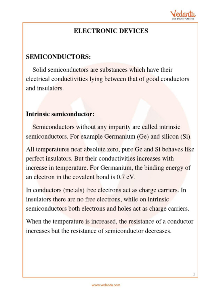 Understanding Semiconductors and Diodes | PDF | Semiconductors | P–N Junction
