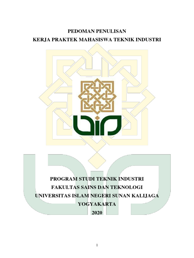 66 - 20211113 - Panduan Kerja Praktek Teknik Industri - 2021 9nov2021 | PDF | Bisnis | Teknologi ...