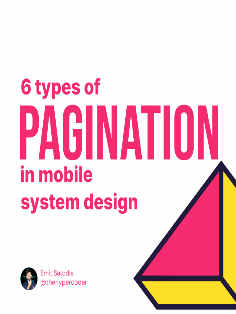 Mobile Pagination System Design | PDF Mobile Pagination System Design | PDF