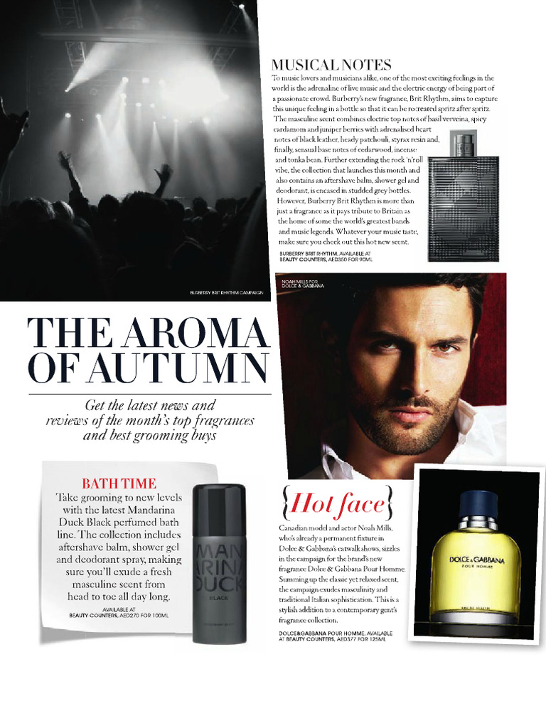 Dubai Mall - Magazine - Sept2013 - Mens Perfume | PDF