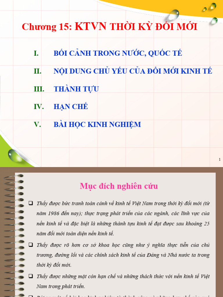 Bai Giang LSKT C15 - KTVN Doi Moi | PDF