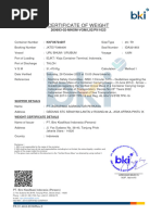 VGM Certificate by BKI - pdf-1 | PDF