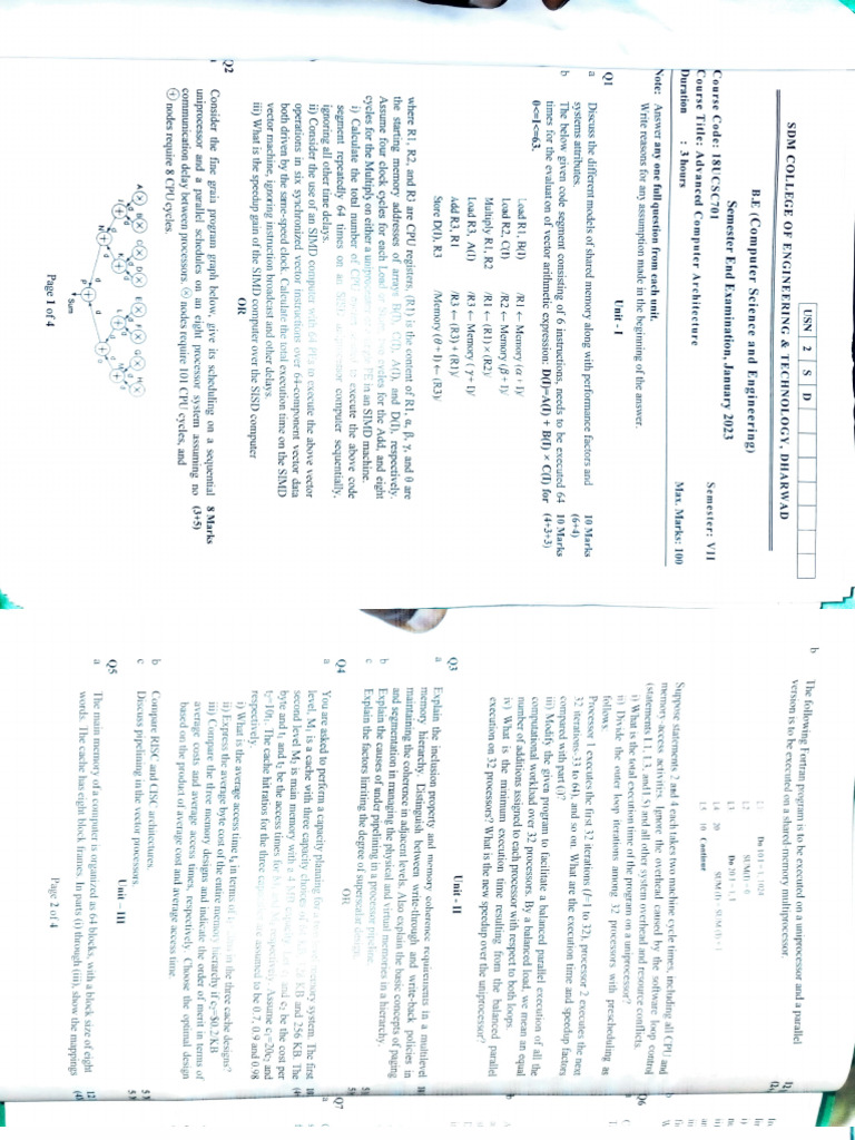 7th Question Paper | PDF