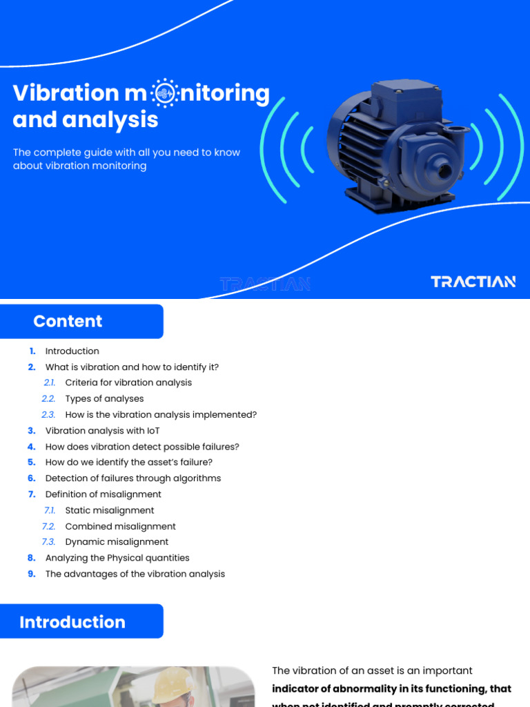 Advantages of Vibration Analysis | PDF | Spectral Density | Internet Of ...