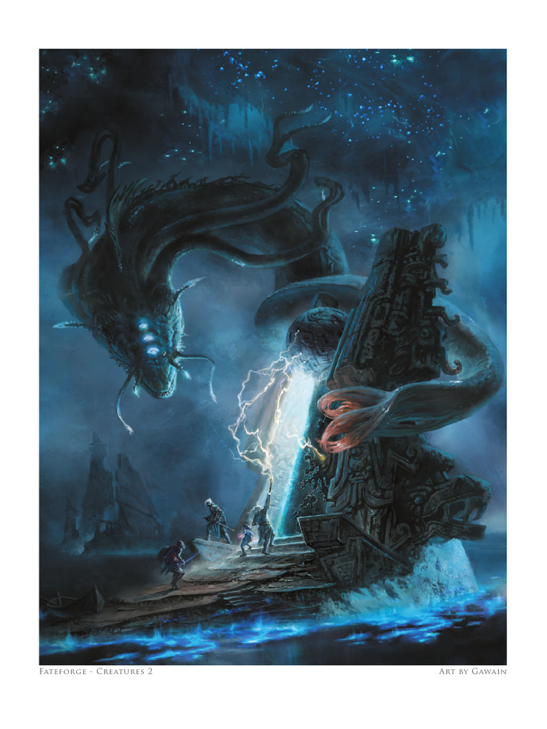 FATEFORGE Art Print 11 Creatures 2 Fateforge Cover 11-07-22 | PDF