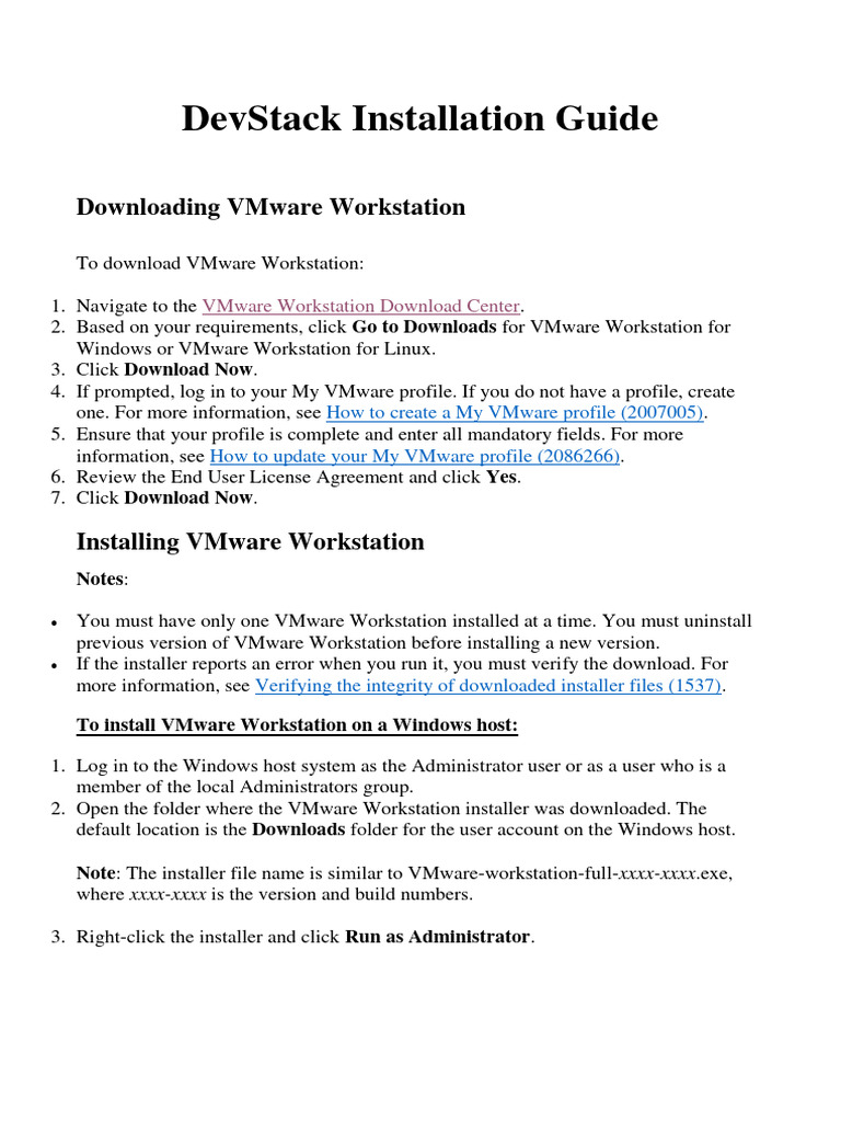 Devstack Installation Guide Pdf Command Line Interface Installation Computer Programs