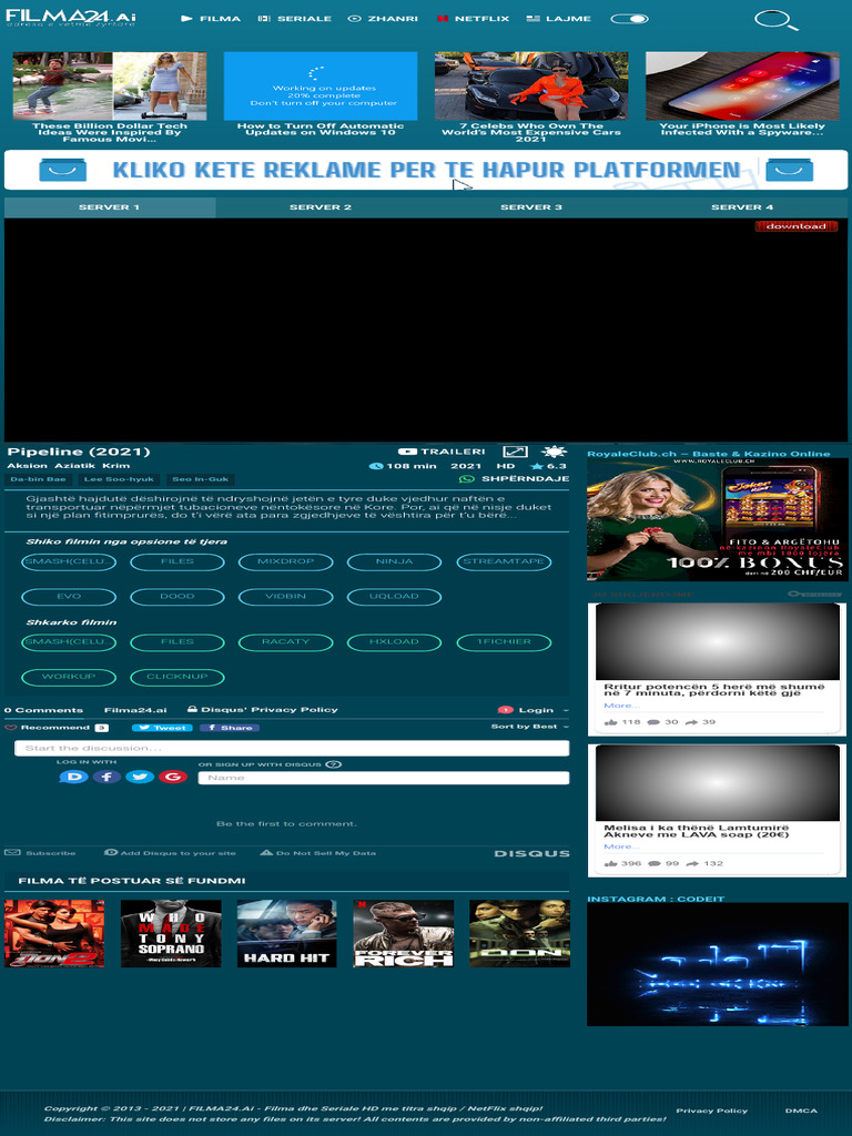 Pipeline (2021) - Filma24.ai Filma Dhe Seriale | PDF