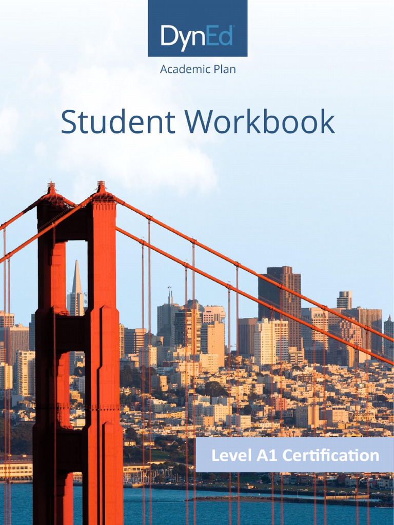 A1 Workbook Academic Plan II DynEd Pro Certification | PDF | Adjective ...