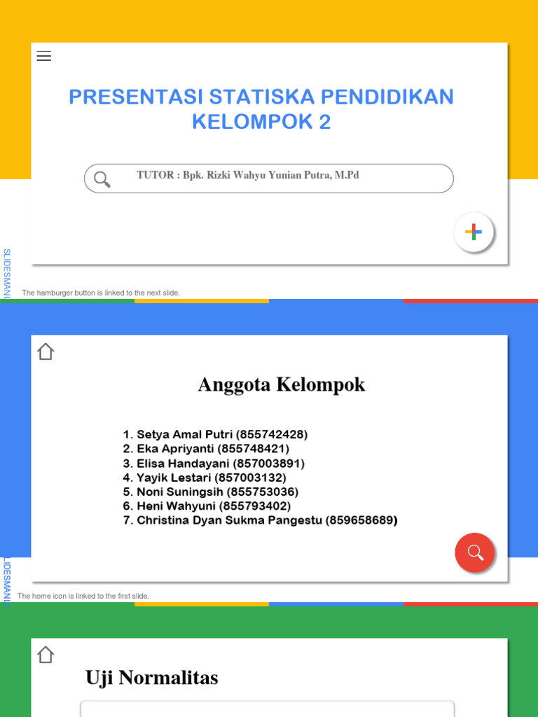 Statiska Pendidikan - Kelompok 2 - Pertemuan Ke 7 | PDF