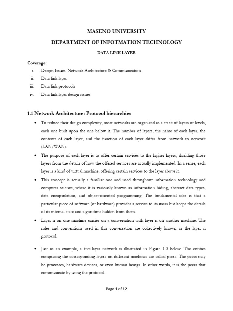 CIR 209 (Lecture 4c) OSI - Model | PDF | Computer Network | Ethernet