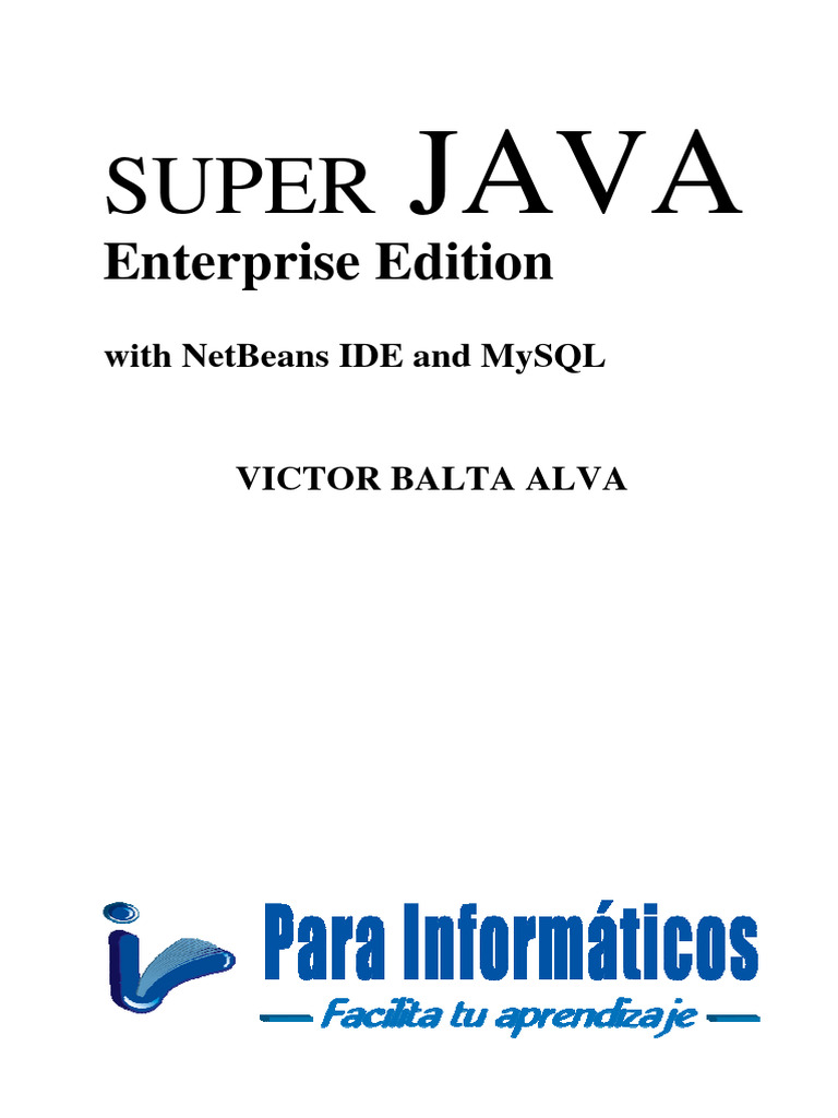 Guía Avanzada Java EE con NetBeans y MySQL | PDF | Mi sql | Frijoles Netos