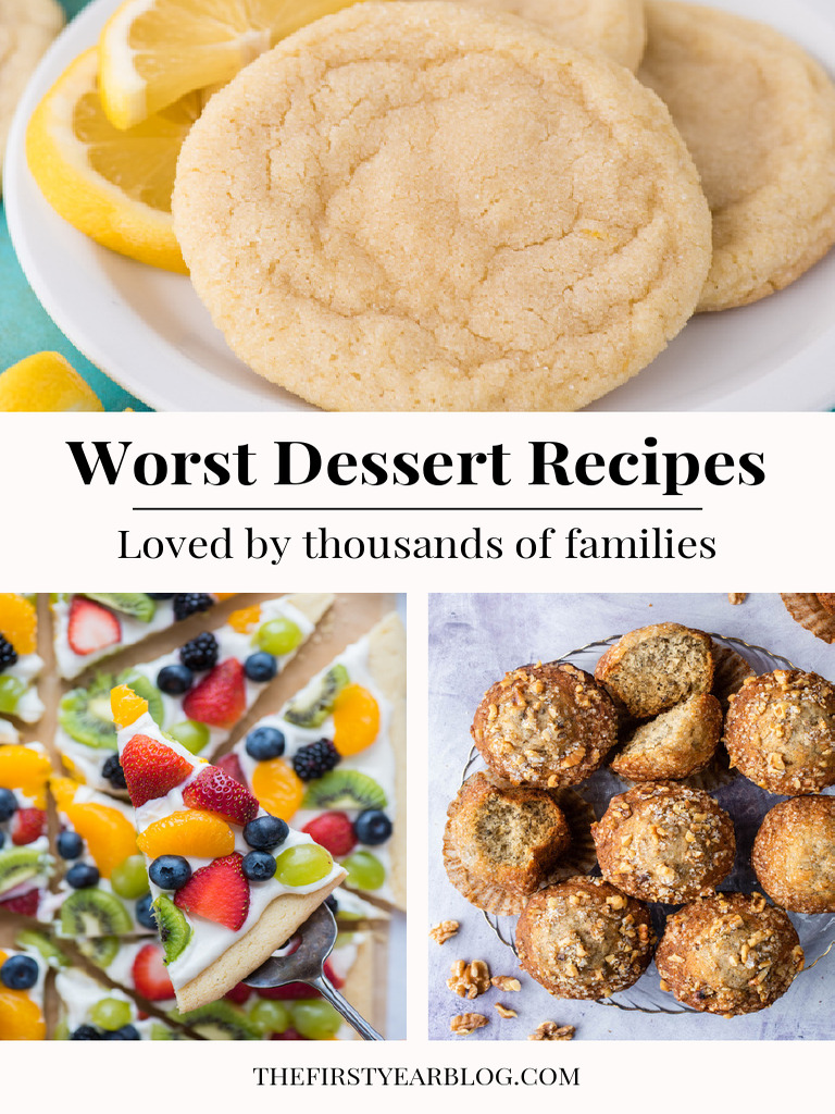 Worst Dessert Recipes: Loved by Thousands of Families | PDF | Muffin ...