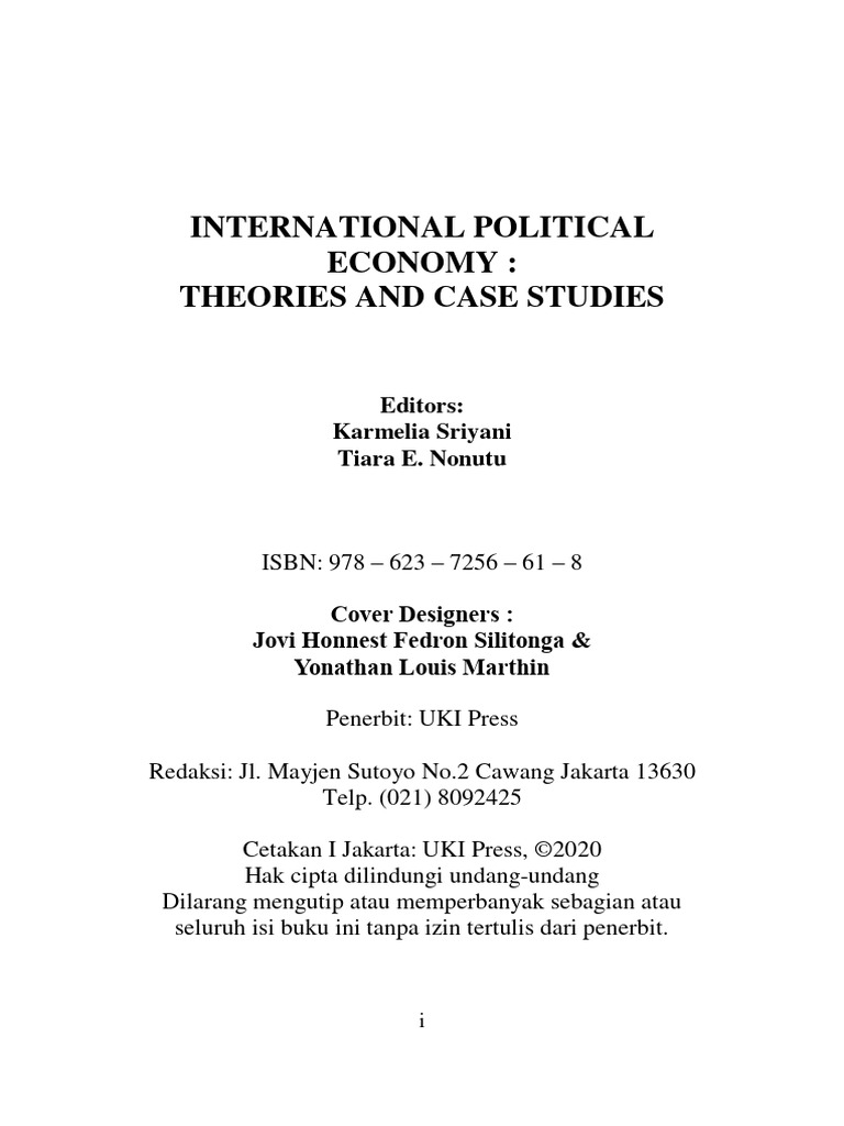 Ipe Theories Case Studies | PDF | Mercantilism | China