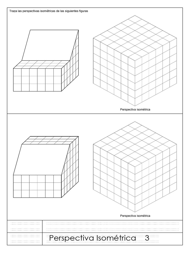 Perspectiva Isométrica 3 | PDF