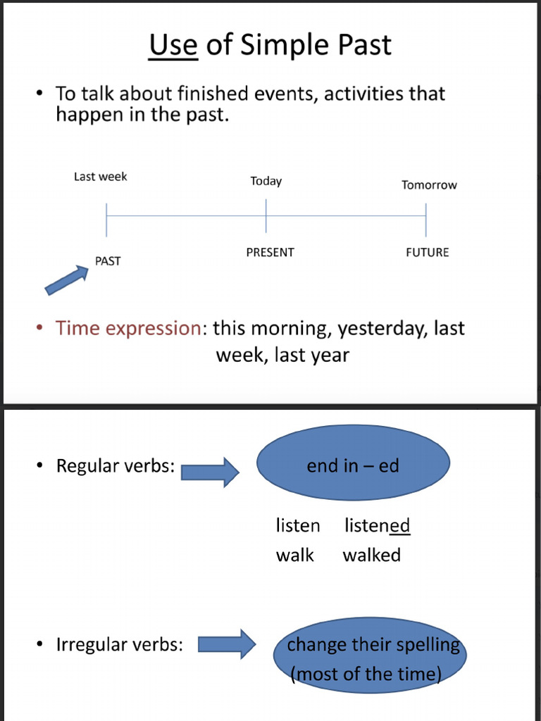 Simple Past Exercises | PDF